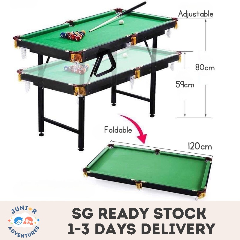 Kids Mini Pool Table Billiard Table Foldable Pool Table | Shopee Singapore