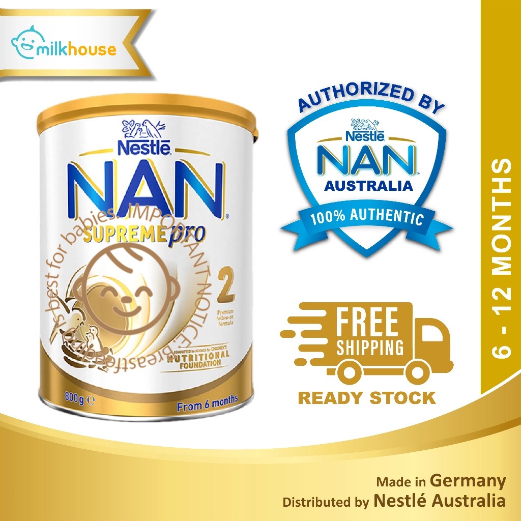[Ready Stock] Nestle NAN Supreme Pro 2 OPTIPRO HA Supremepro 2 From 6 ...