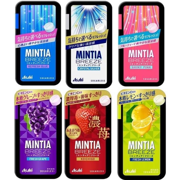 Mintia Asahi Group Foods series, MINTIA BREEZE 30 tablets【DIRECT FROM JAPAN】 | Shopee Singapore