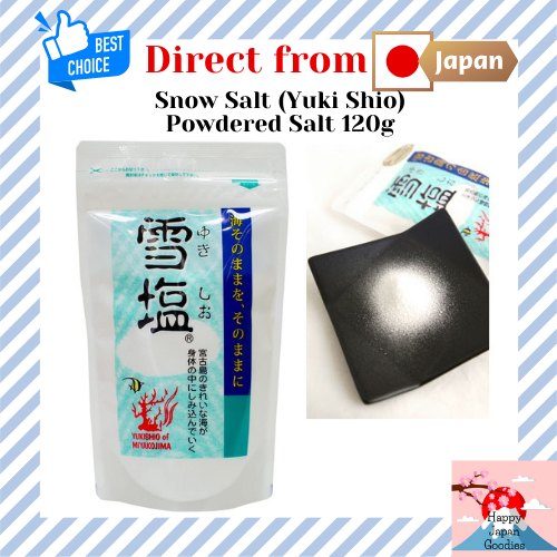 [Direct from Japan] Snow Salt (Yuki Shio) 120g from Miyakojima Okinawa ...