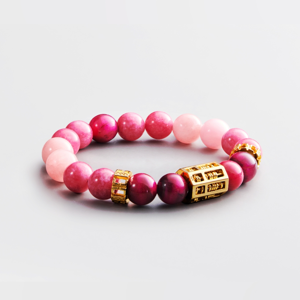 Hoseiki Triple Wealth Abacus Bracelet - The Luxuriance | Shopee Singapore