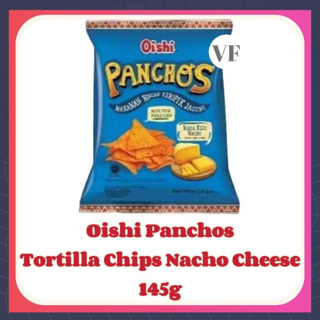 OISHI PANCHOS Tortilla Chips Beef Nacho Cheese / Hot & Spicy 145g ...