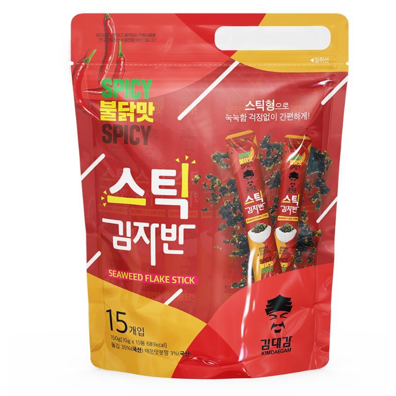 KimDaegam Buldak Seaweed Flakes Kimjaban Korean Food 10gx15p(150g ...