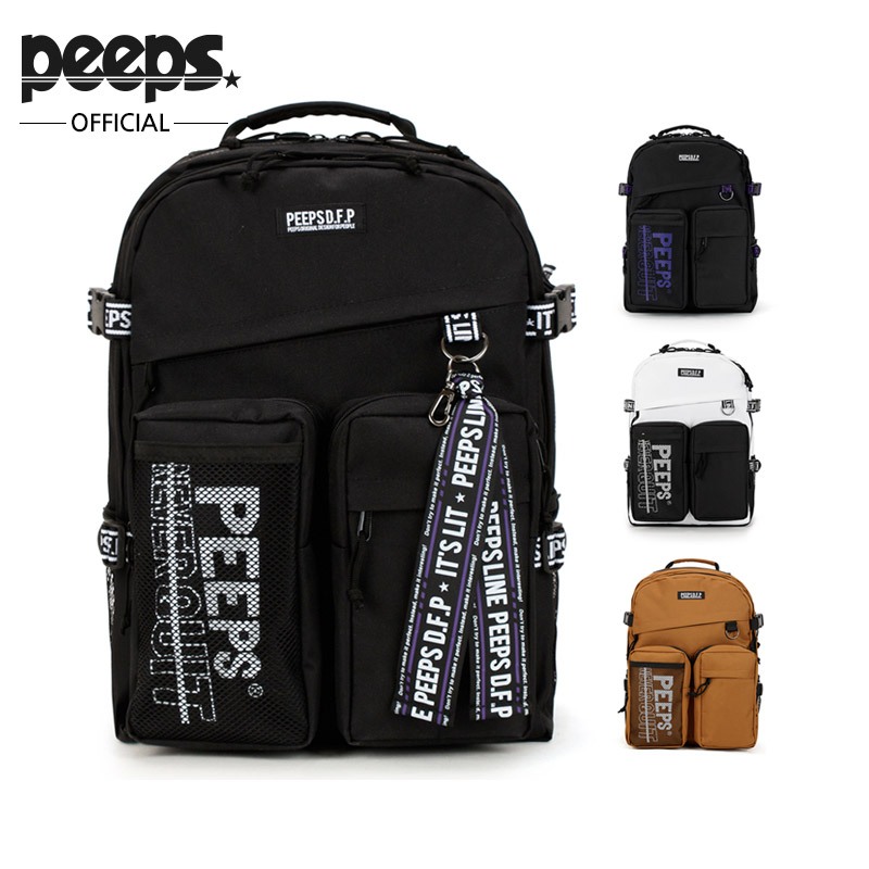 [PEEPS] Advance Backpack(4 Color) | Shopee Singapore