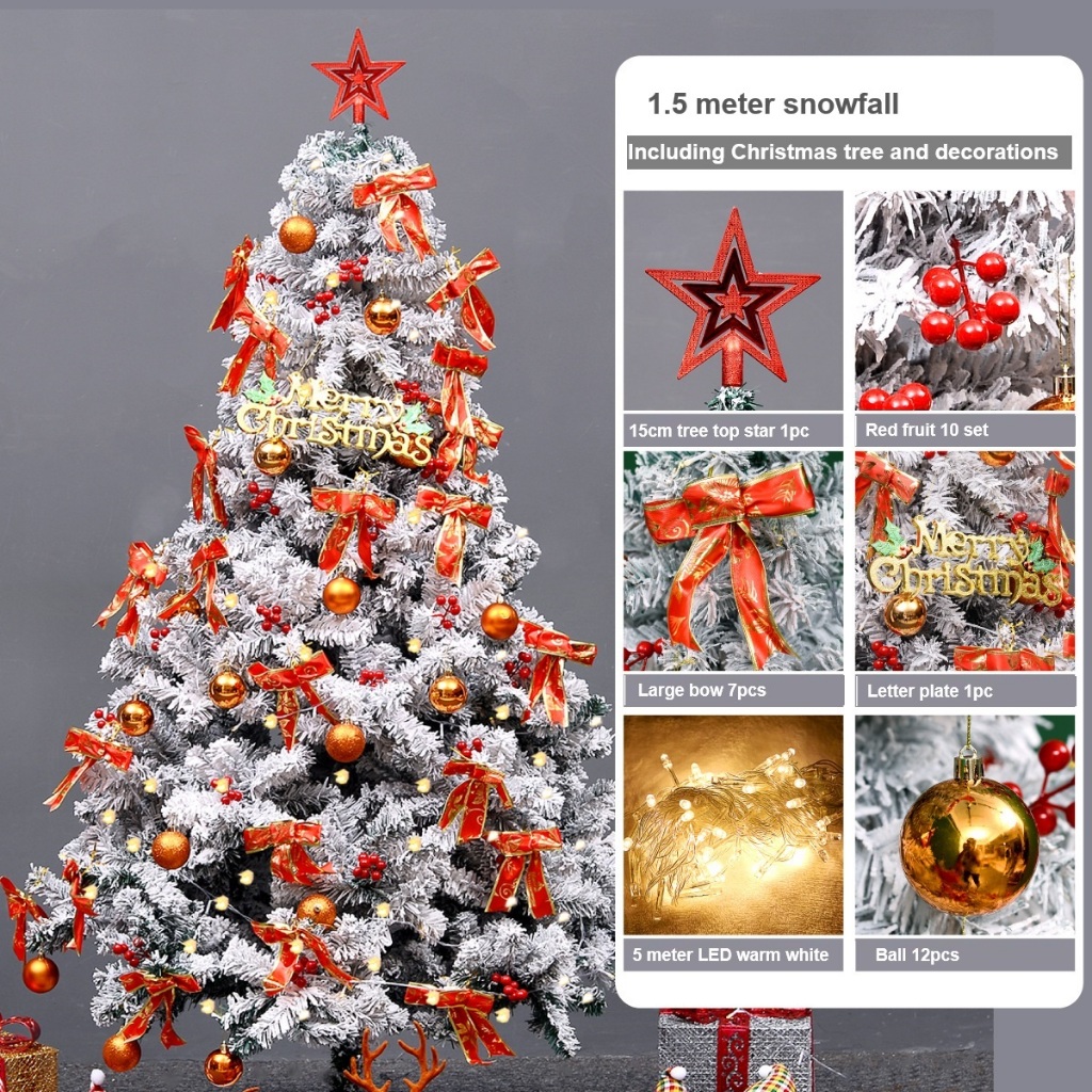 [SG STOCK] Christmas Tree 5ft 6ft 7ft Premium Artificial Holiday ...