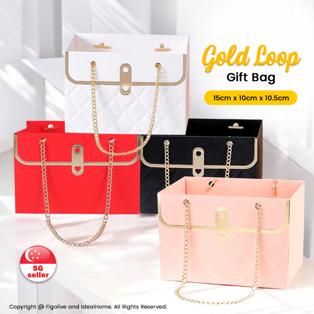 Gift Bag for present / Small Gift Bag / Flower Box | Shopee Singapore