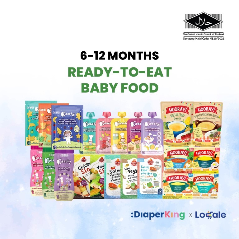 Halal Certified Baby Food (Instant Meal/Ready to Eat Food/Soup Stock ...