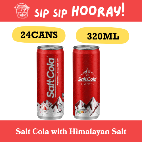 Salt Cola with Himalayan Salt (24 X 320ml) | Shopee Singapore