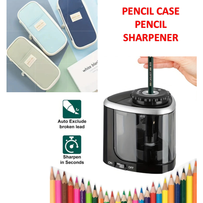 {SG Seller} 文具盒 Extendable Pencil Case with Compartment, Electric ...