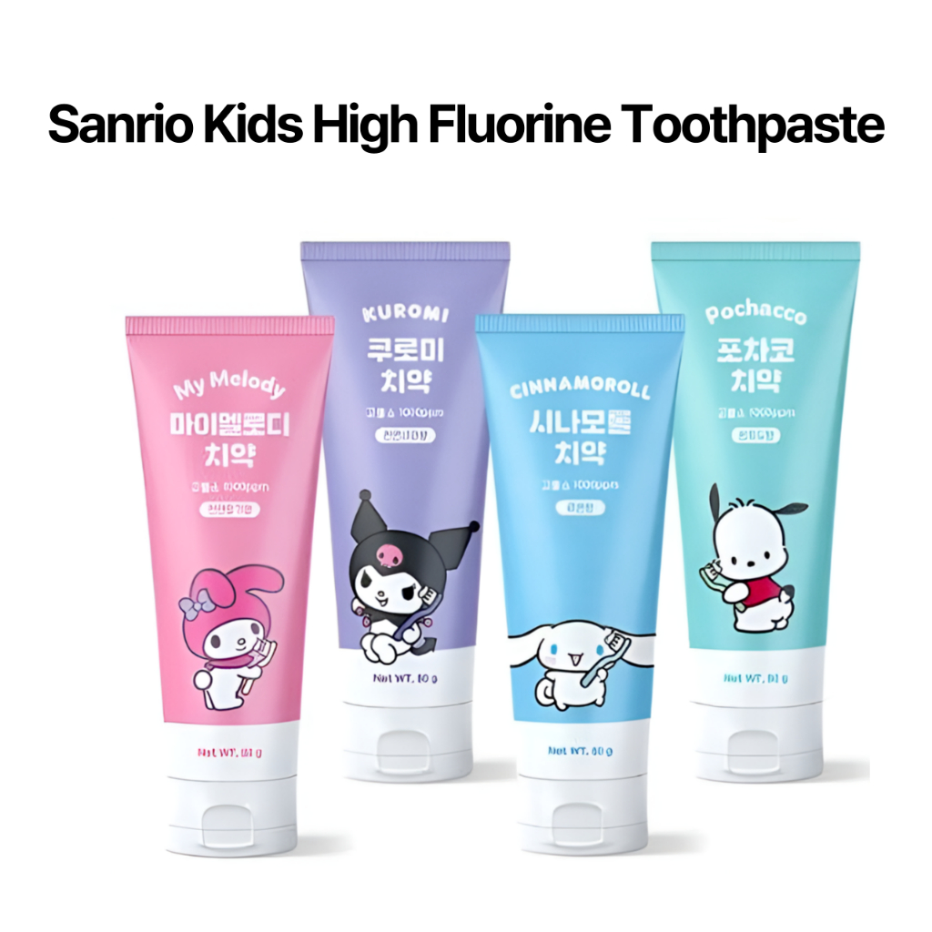 [ATEX] Sanrio Characters Fruit-flavored Toothpaste | My Melody | Kuromi ...