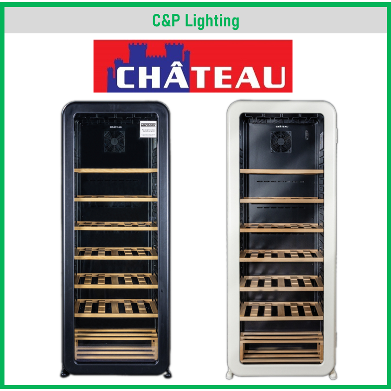 Chateau 65 Bottles Wine Chiller Cooler CW P651CH / CW P651BH | Shopee ...