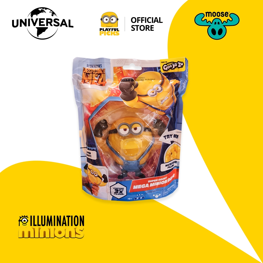 Minion Slime Toy Squishy Toy | Mega Minion Dave Goo Jit Zu | Shopee ...