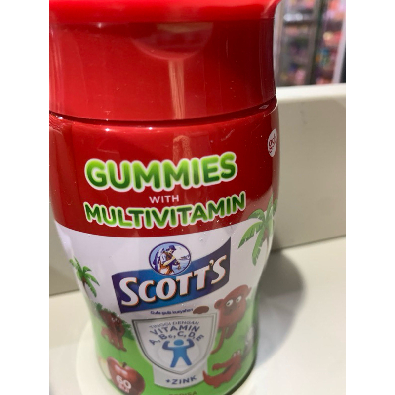 Scott's Multivitamin Gummies for kids 50 piece | Shopee Singapore