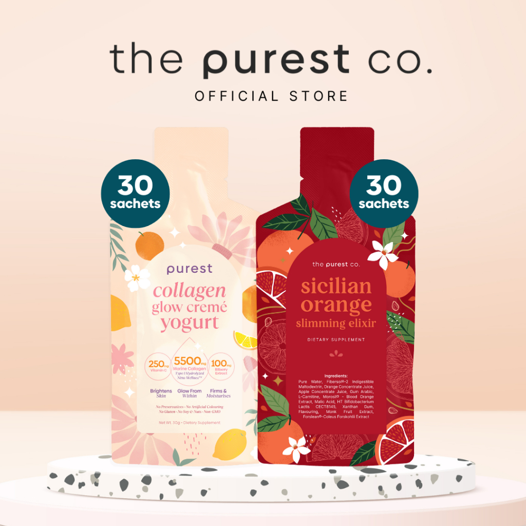 Purest Co Slim and Shine Set - Sicilian Orange Slimming Elixir x ...