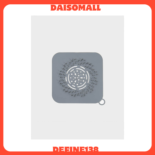 Daiso Silicone Drain Cover with Strainer – Filter-Type Stopper for ...