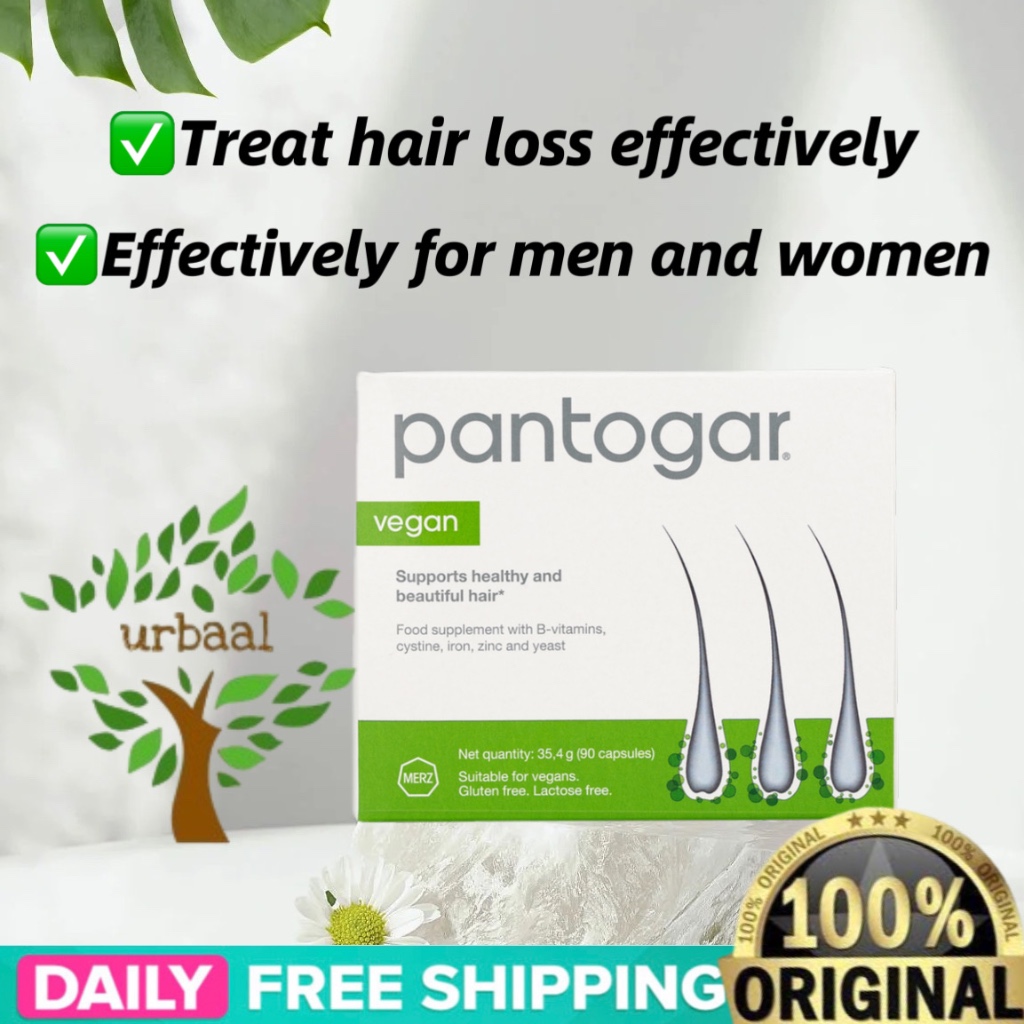 💯Pantogar specific treatment for hair and nails 90 capsules | Shopee ...