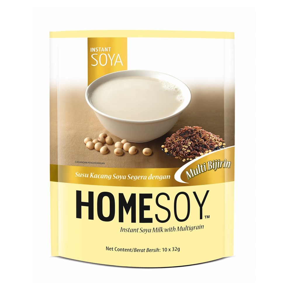 Homesoy Instant Soya Milk With Multigrain (32g x 10s) Exp 2025 | Shopee ...