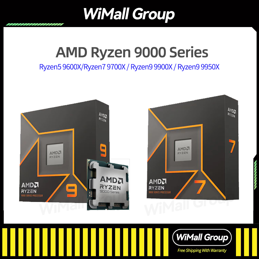AMD Ryzen 9000 Series Desktop Processors Ryzen7 9700X / Ryzen9 9900X ...