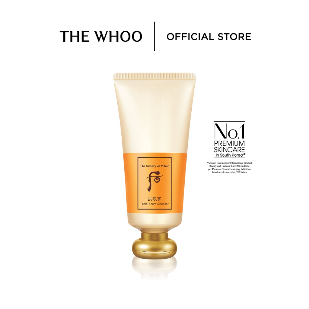 The Whoo: Gongjinhyang Facial Foam Cleanser 180ml | Shopee Singapore