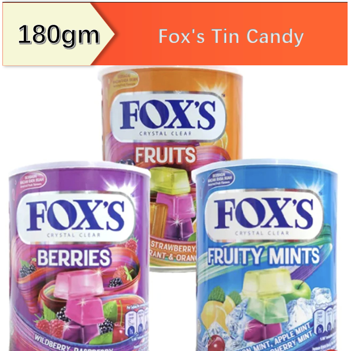 Fox's Tin Candy (180g) - Assorted | Shopee Singapore