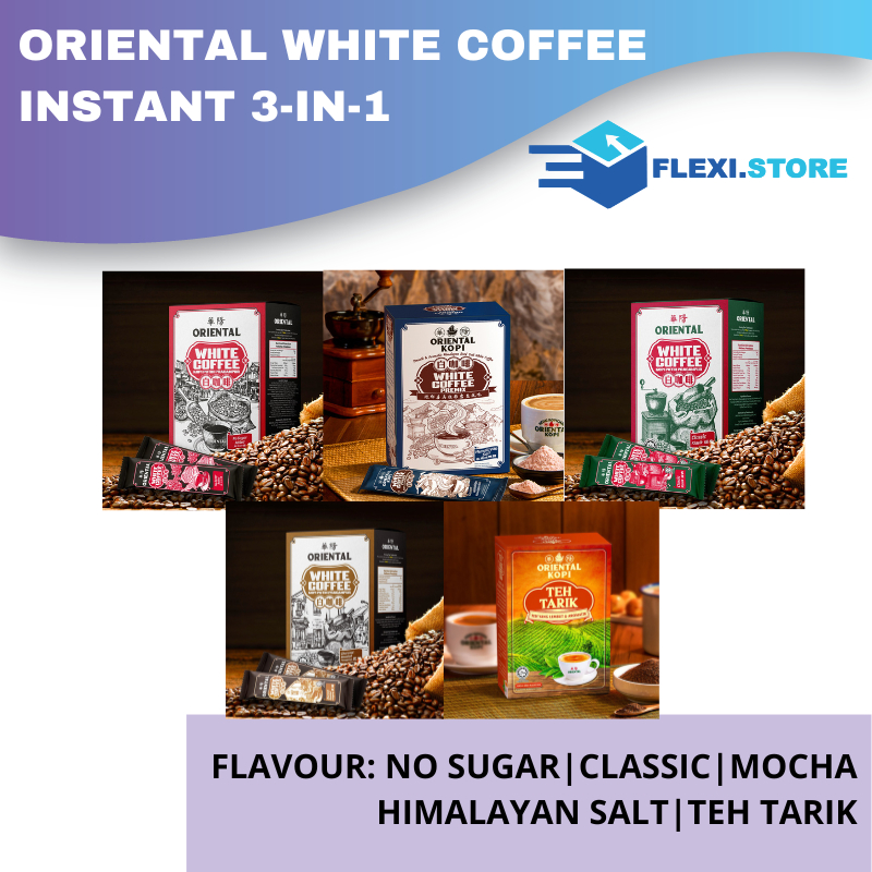 Oriental White Coffee Instant 3 In 1 Coffee | Shopee Singapore