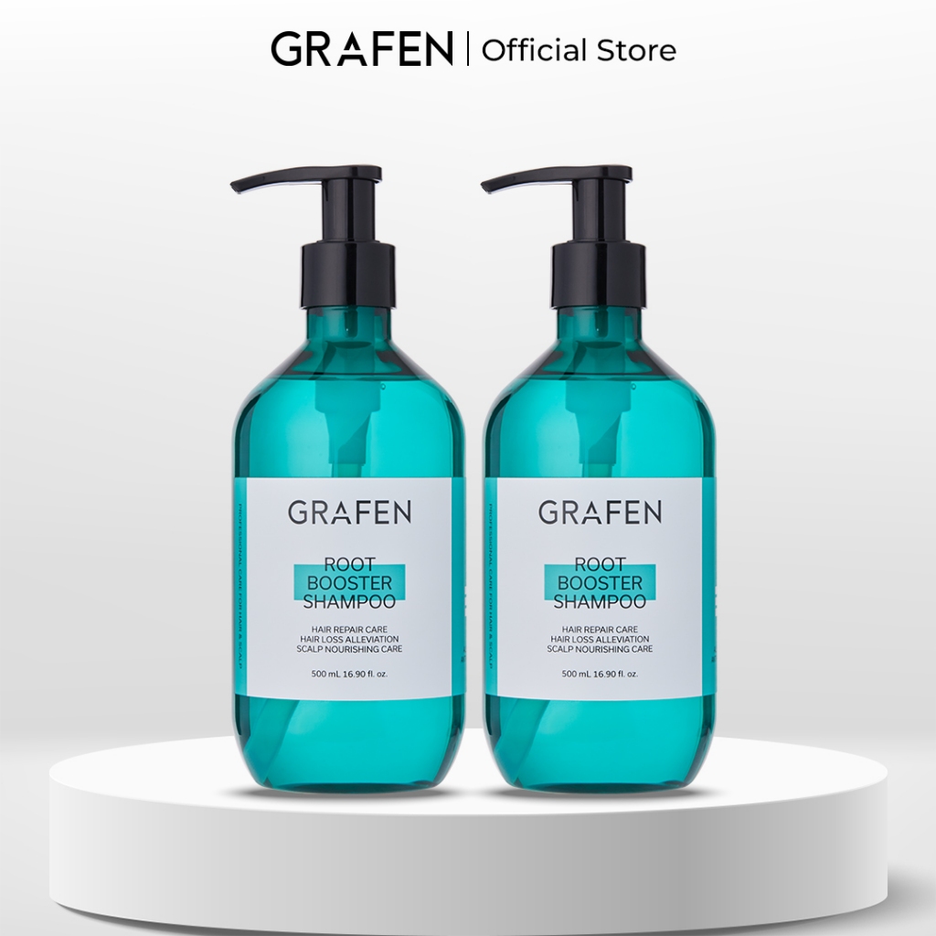 Shopee x [GRAFEN] Mega Beauty Box - Root Booster Shampoo 500 x2 [Anti ...