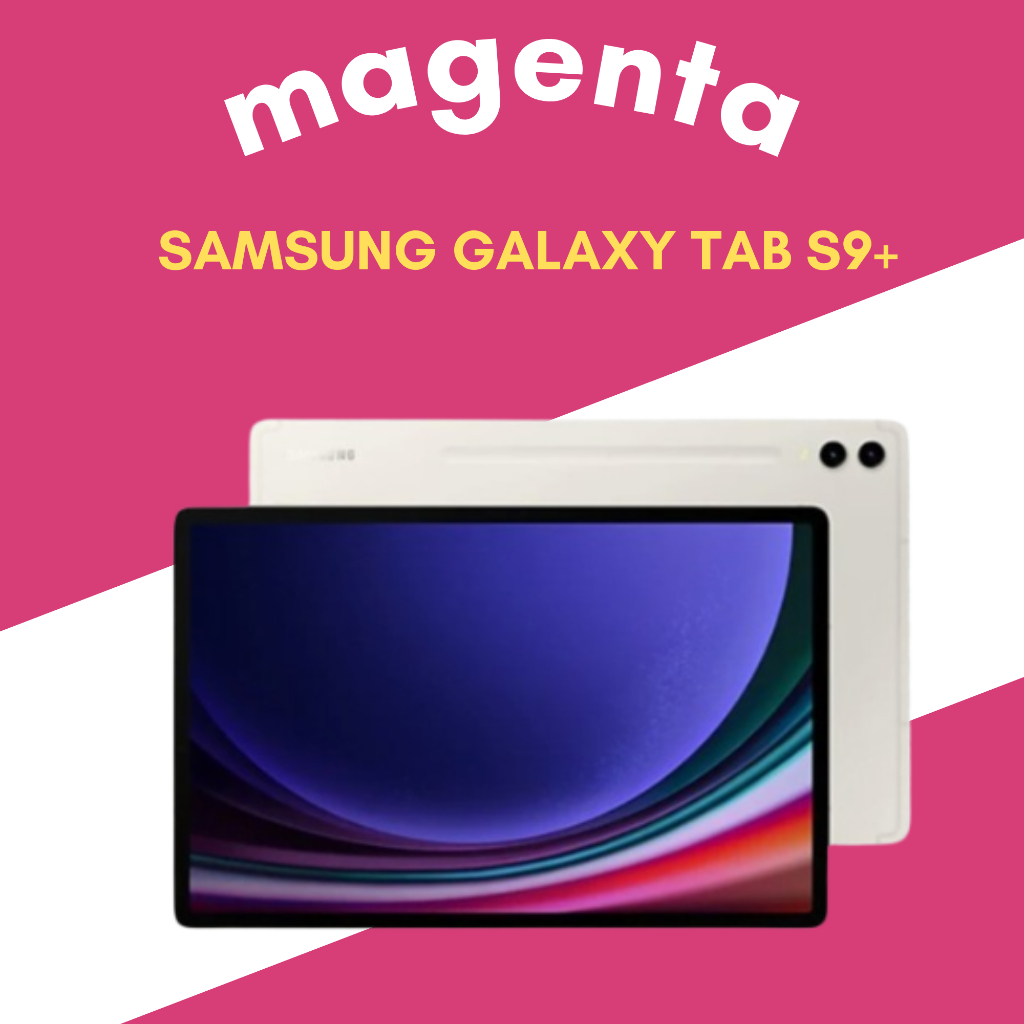 SAMSUNG GALAXY TAB S9+ 12GB/256GB SM-X810 Beige (Open Box) | Shopee ...