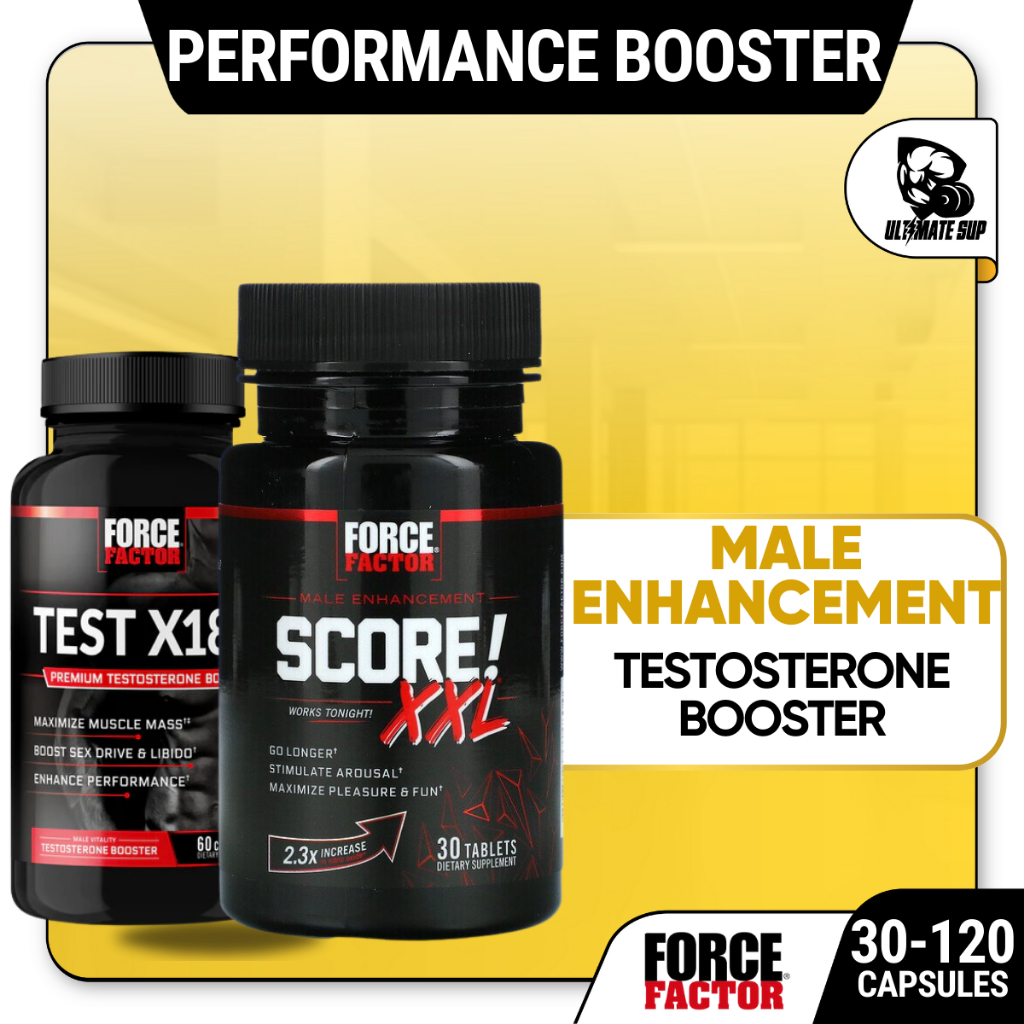 Force Factor Score!XXL, Tribulus,Test X180 Boost,Prostate,Longjack ...