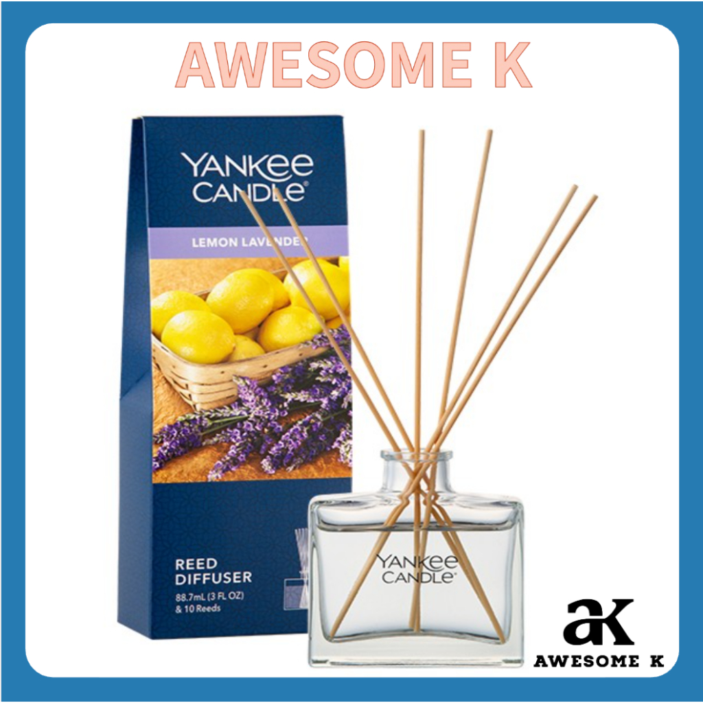 Yankee candle reed diffuser 88ml 5 type of scents Korea exclusive ...