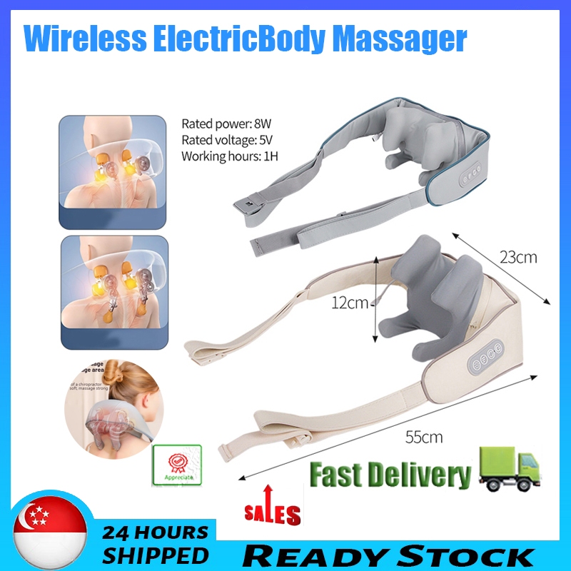 🇸🇬 [Ready Stcok]Wireless Multi-Function Trapezius/Shoulder/Neck ...