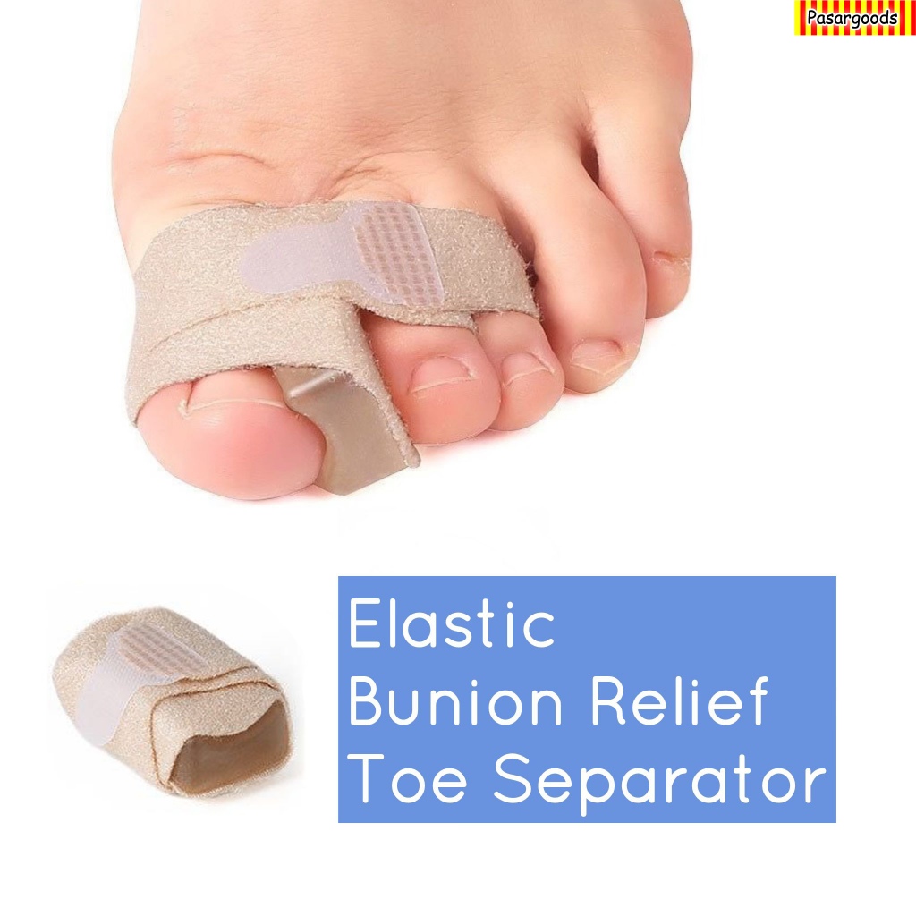 Elastic Bandage Big Toe Bunion Corrector Straightener Fabric Separator ...