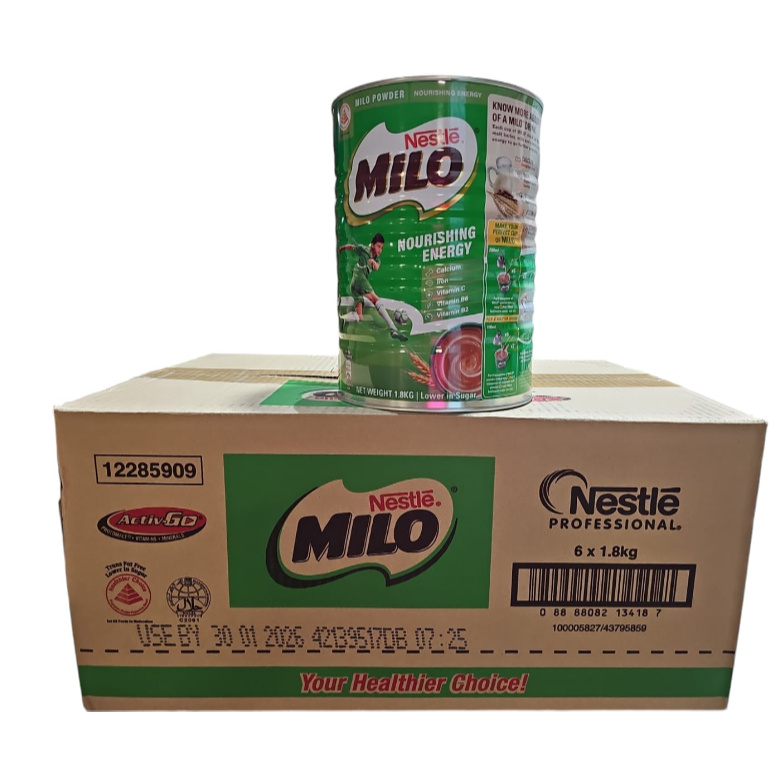 Milo Powder 1.8kg/tin x 6tins | Shopee Singapore