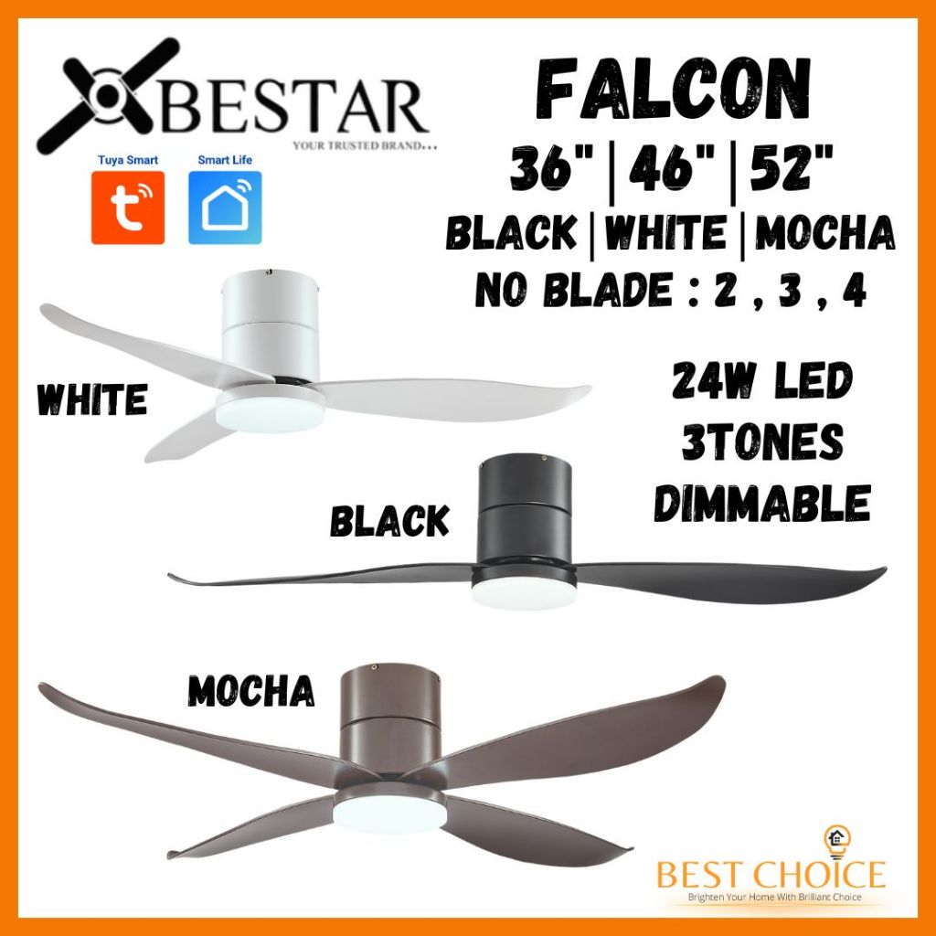 (CLIMATE VOUCHER) Yes Basic Install - BESTAR Falcon DC Motor 36/46/52 ...