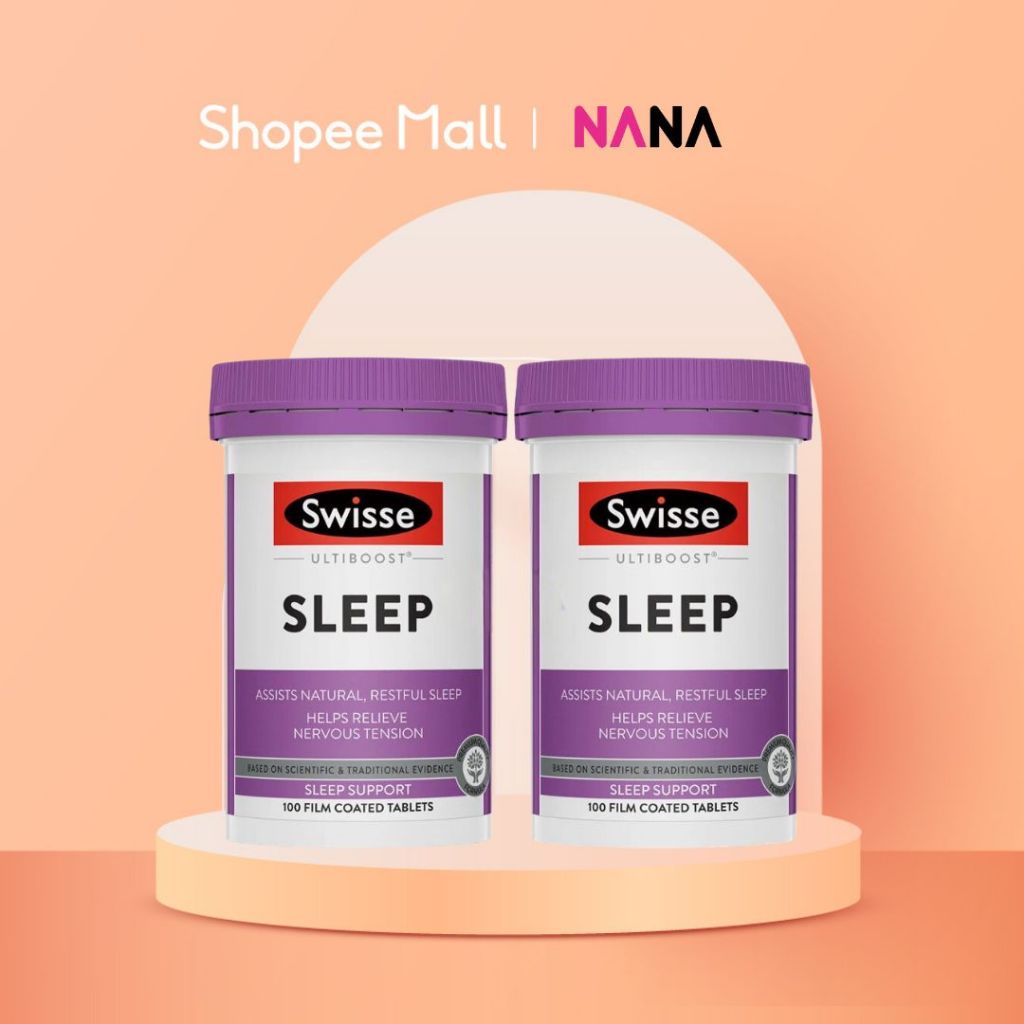Shopee x Swisse Brand Box - Swisse Ultiboost Sleep 100 Capsules x2 (EXP ...