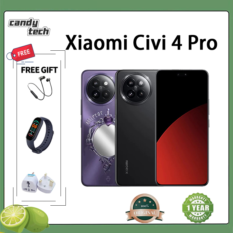 Xiaomi Civi4 Pro Snapdragon 8s Gen 3 4700 mAh 67W Fast Charging Dual SIM Xiaomi Civi 4 Pro ...