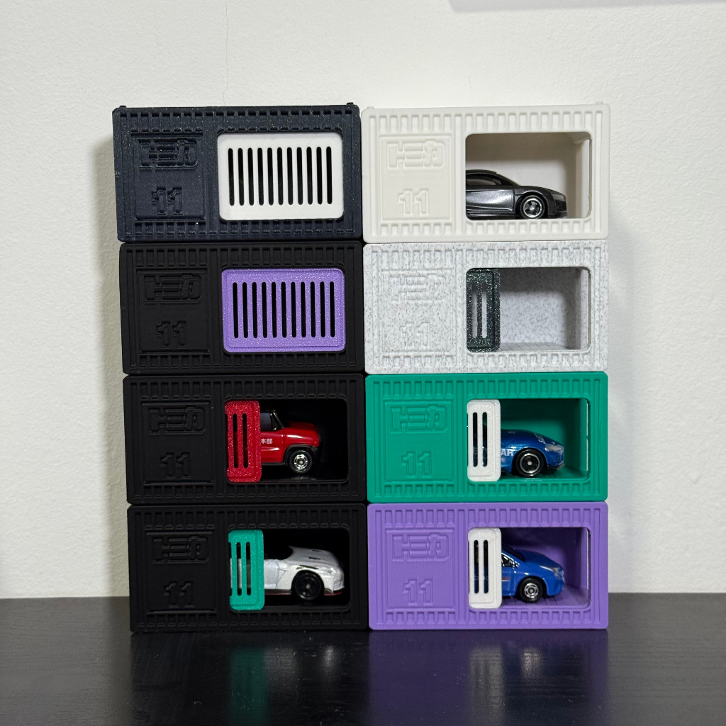 Custom Display Case Stackable Container Box Tomica Miniature Toy Car ...