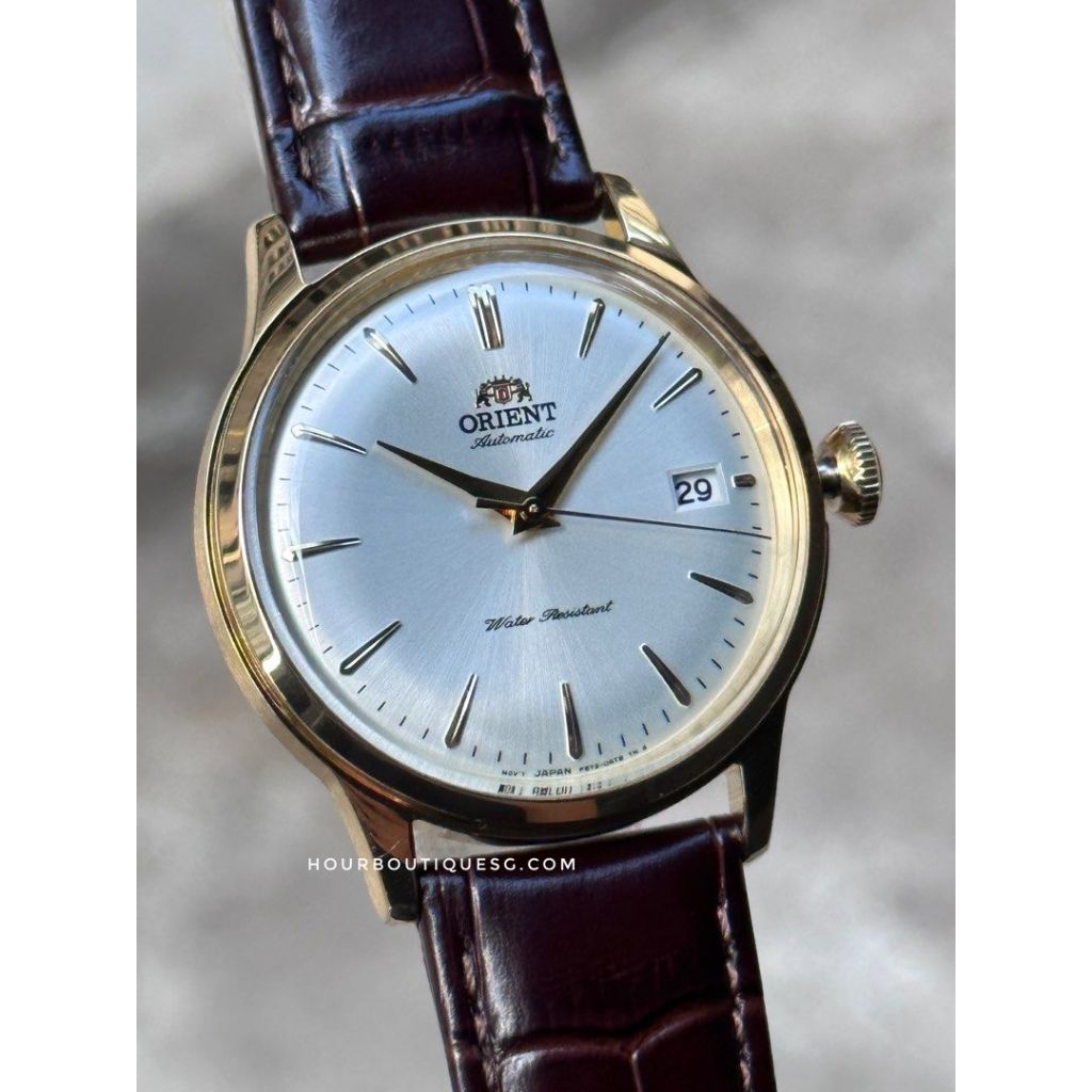 Brand New Orient Bambino 38mm PVD Gold Case , Automatic Watch RA ...