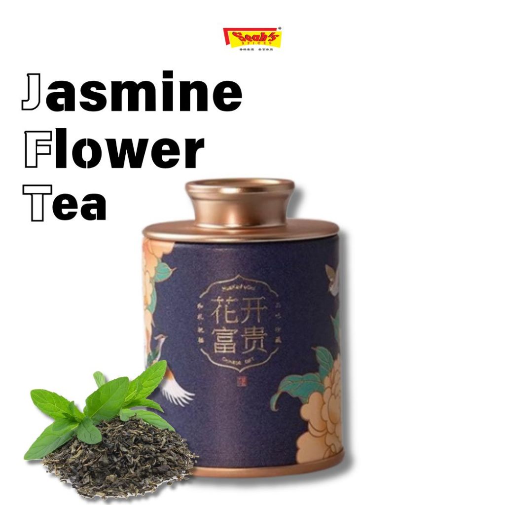 Jasmine Flower Infused Tea Leaves in a Bottle | Shopee Singapore