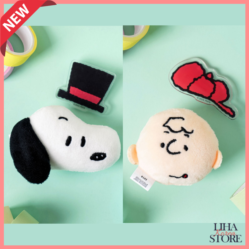 Snoopy Peanuts Charlie Brown Brooch Set (Sewing & Acrylic)Peanuts Plush ...