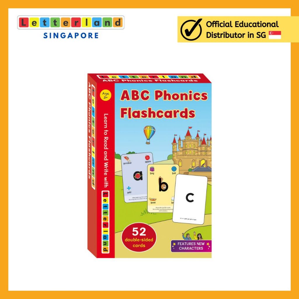 Letterland ABC Phonics Flashcards | Shopee Singapore
