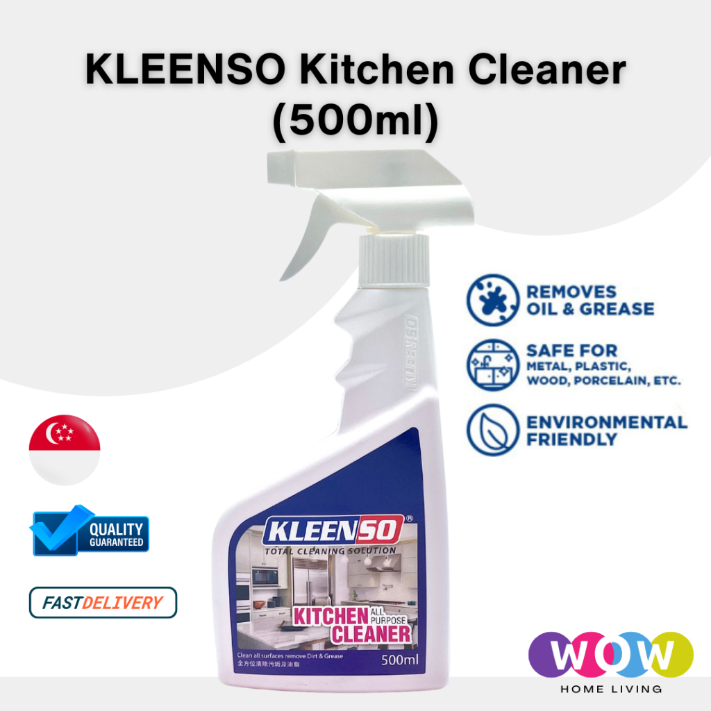 KLEENSO Kitchen cleaner remove cleanly all of Stain ,grease ,oil 500ml ...