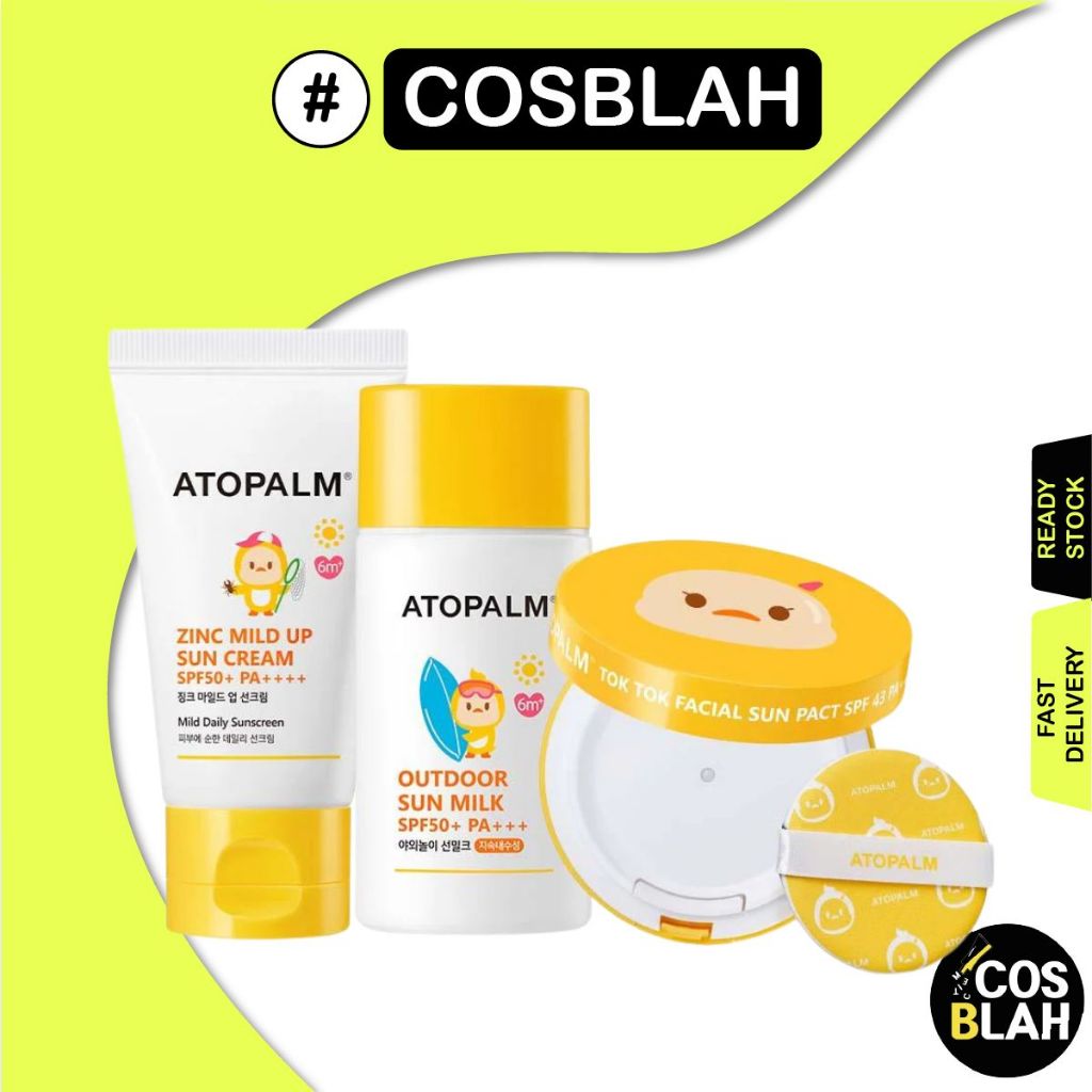 Atopalm Kids Sun Care Collection [Sun Cream / Sun Milk / Sun Stick ...