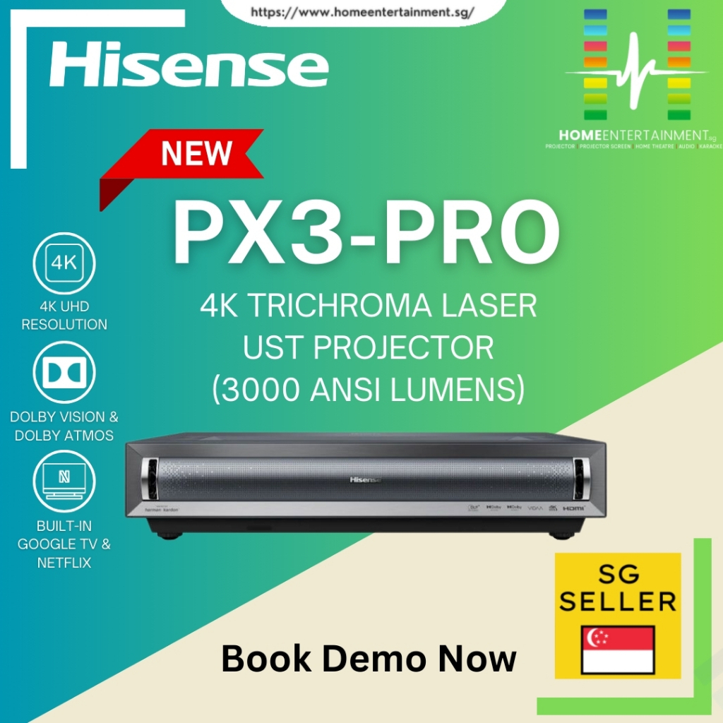 [ 3 YEARS WARRANTY ] Hisense PX3-Pro /PX3 PRO/ PX3 Pro Ultra Short ...