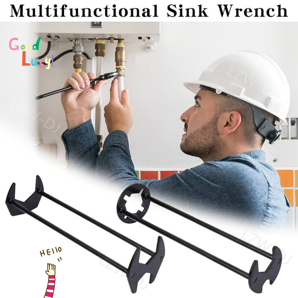 [ READY STOCK ] Multifunction Sink Wrench Plumbing Tool For Bathroom ...