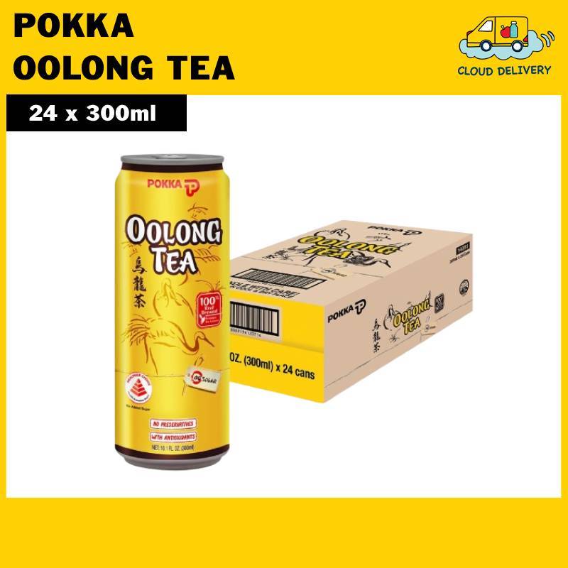 Pokka Oolong Tea Can (24 x 300ml) | Shopee Singapore