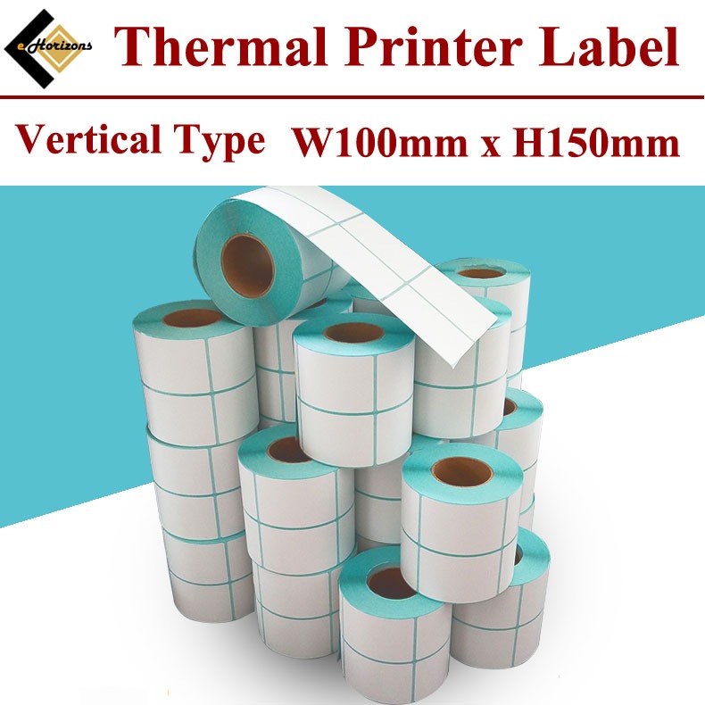Thermal Printer Label / Sticker Label / Shipping Label / Vertical Label ...