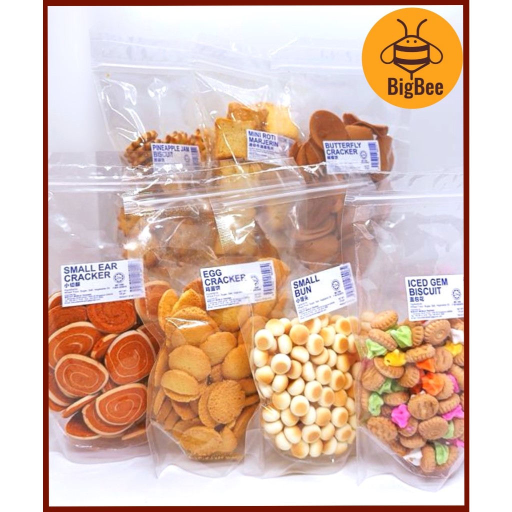 Biscuits - 130-150g+/- Iced Gem Baby Ball Egg Cracker Pineapple J Mini ...