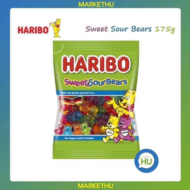 [HARIBO] Sweet Sour Bears 175g/Made in Germany | Shopee Singapore