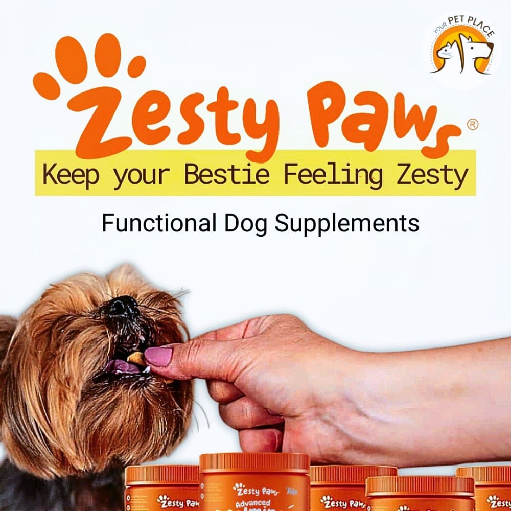Zesty Paws Dog Functional Supplements & Vitamins (360g & 180g) | Shopee ...