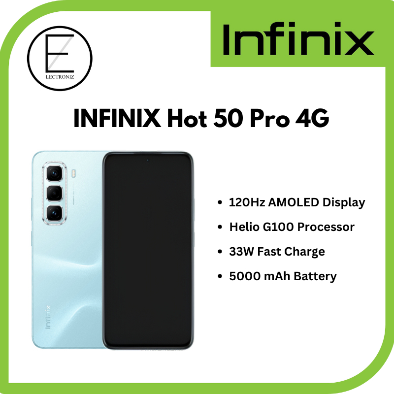 Infinix Hot 50 Pro 4G | Global Version | Shopee Singapore